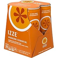 Amazon.com : IZZE Sparkling Juice, Clementine, 8.4 oz Cans, 4 Count : Grocery & Gourmet Food