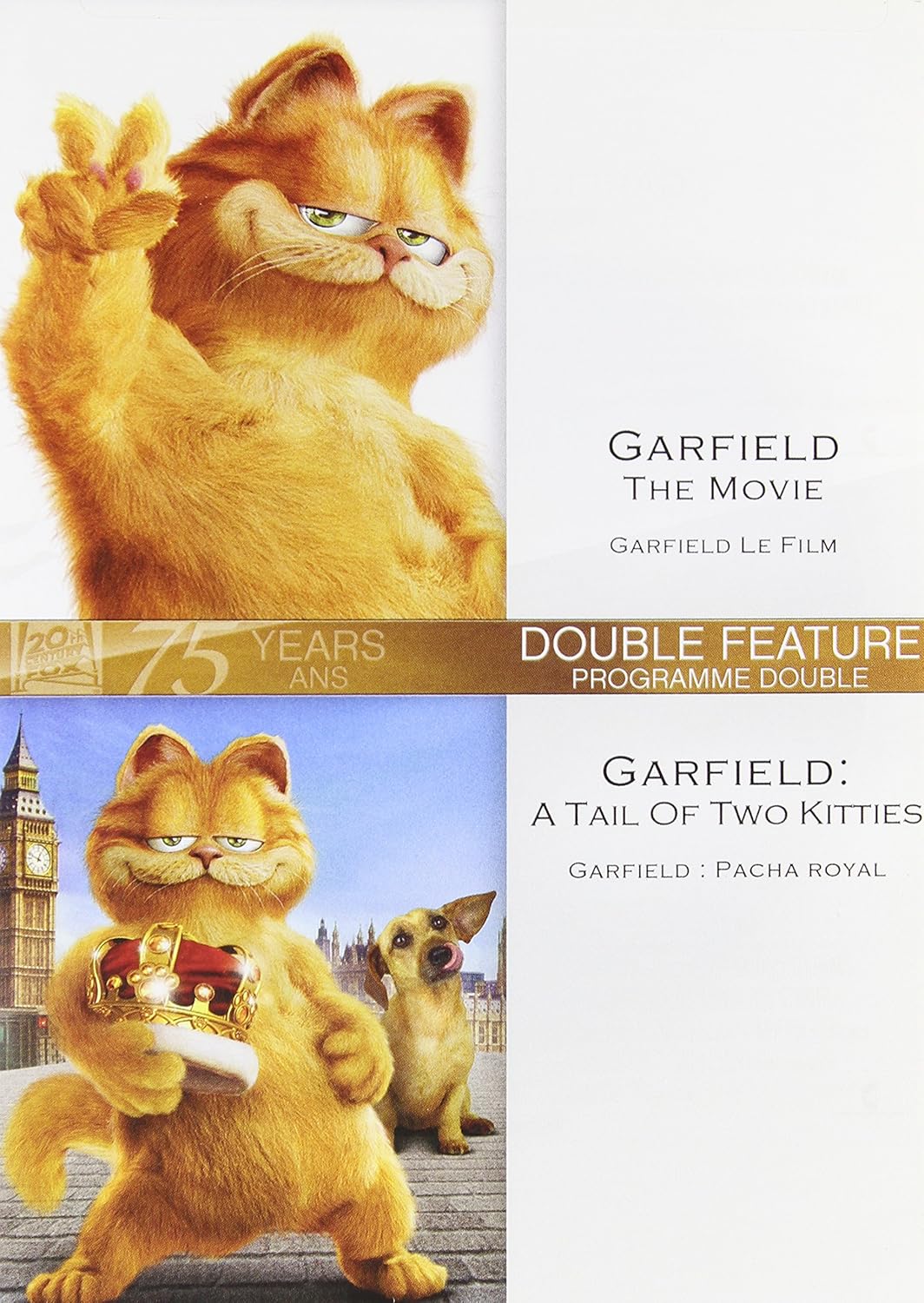 Garfield Double Feature Garfield: The Movie / Garfield: A Tale of Two ...
