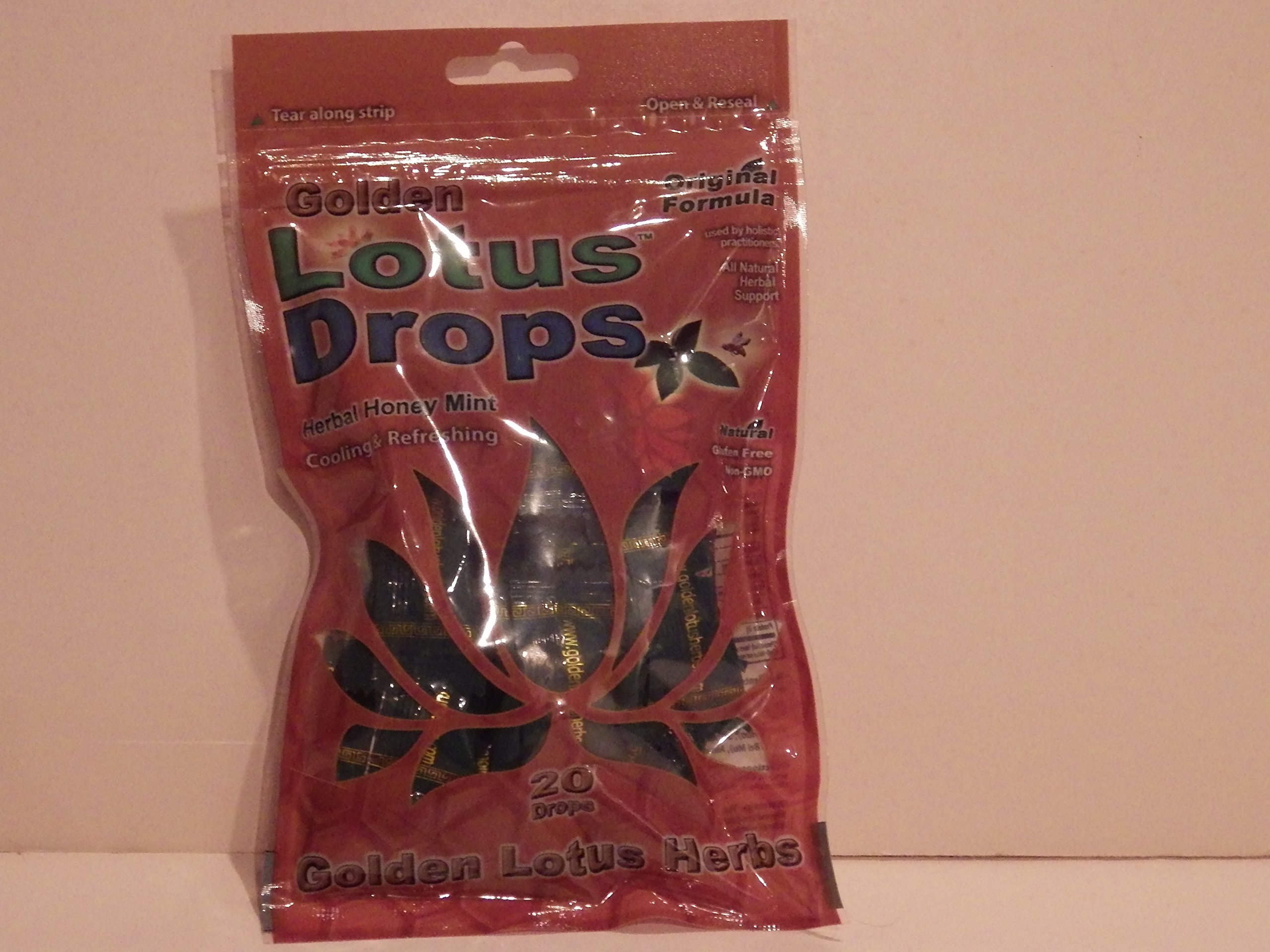 Amazon.com: Golden Lotus Herbs Organic Lung and Throat Lozenges (1 Bag ...