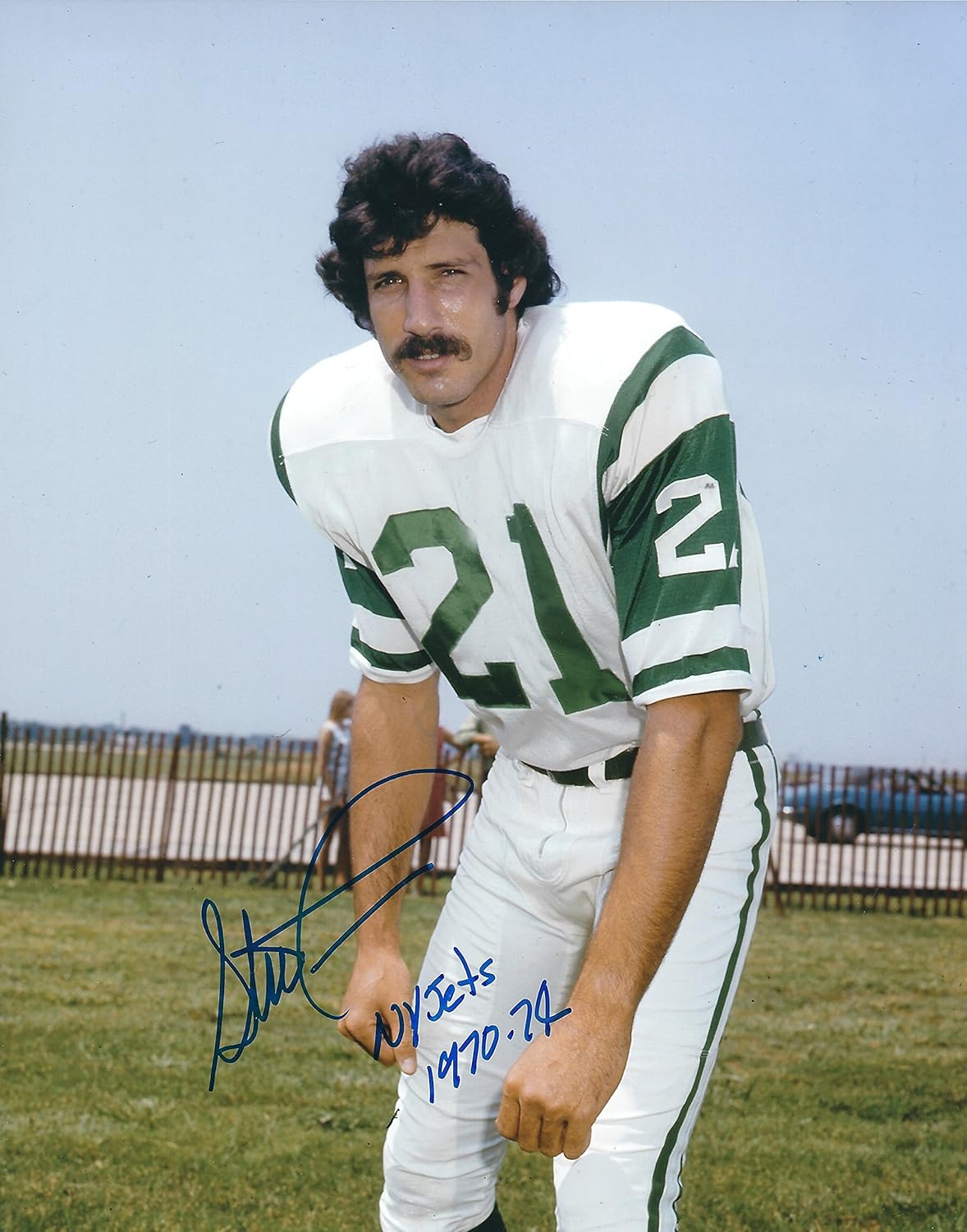 Amazon.com: Autographed Steve Tannen 8x10 New York Jets Photo: Sports ...
