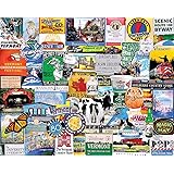 Amazon.com: White Mountain Puzzles Vermont - 1000 Piece Jigsaw Puzzle ...