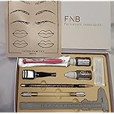 Microblading kit Eyebrow Micro Needling Pen Set with Blades Pigment ...