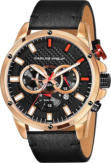 Buy Carlos Philip Prominent Series (Black) at Amazon.in