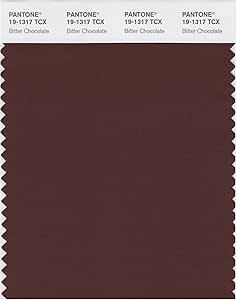 PANTONE Smart 19-1317X Color Swatch Card, Bitter Chocolate - House ...