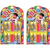 Amazon.com: JA-RU B'loonies Plastic Balloon Variety 8 (48 Tubes in 6 ...