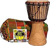 30cm Djembe Drum with Hand Painted Design - West African Bongo Drum ...