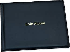 Amazon.com : Coin Storage Album - Rare Coin Holders Book - Coins ...