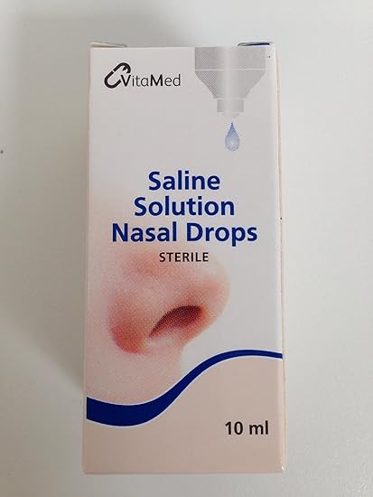 Normal Saline Nasal Drops 10ml: Amazon.co.uk: Health & Personal Care