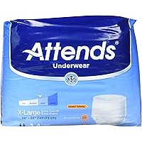 Amazon.com: Attends Underwear Extra Absorbency, X-Large - 14 count ...