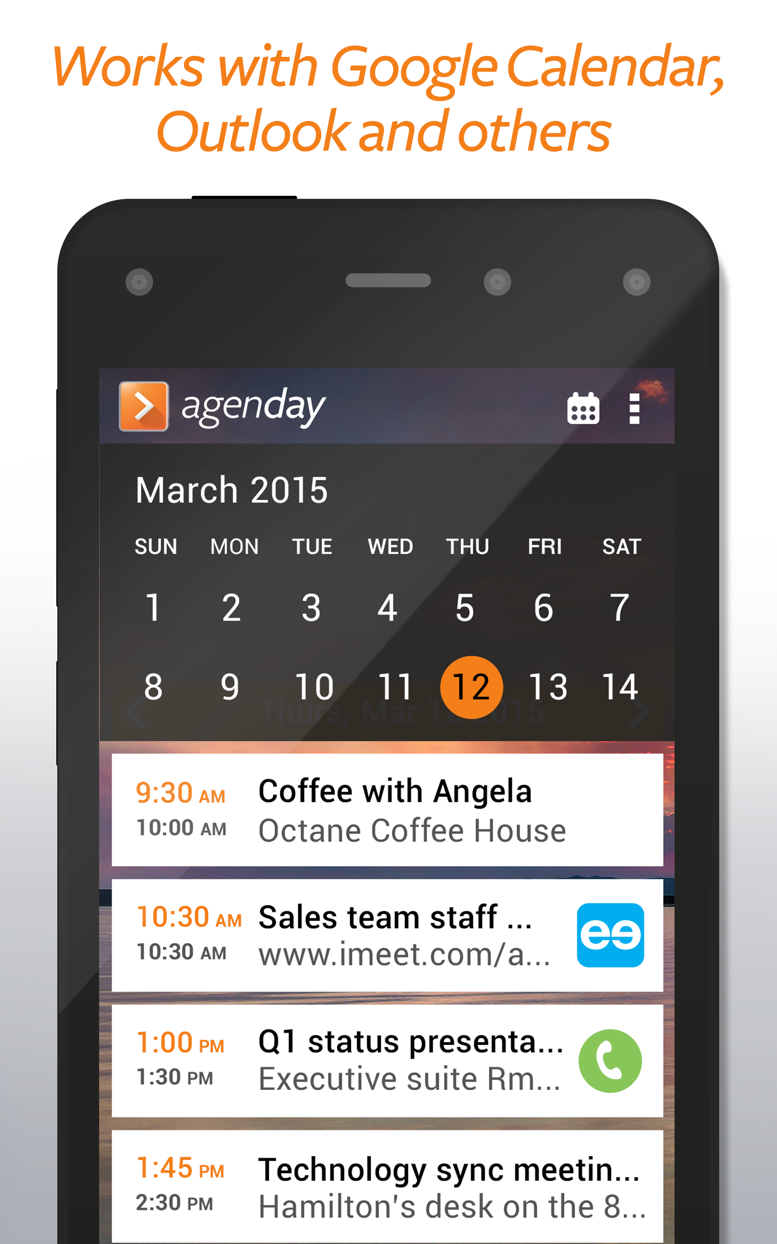 Agenday Smart Calendar:Amazon.com:Appstore for Android
