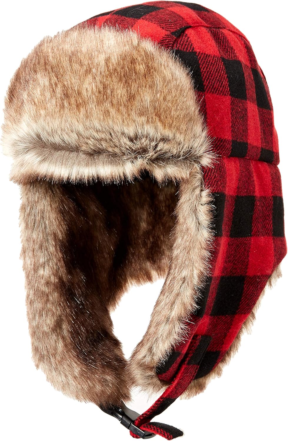 Essentials Mens Trapper Hat With Faux Fur Cold Weather Hat Men Clothing essentials-mens-trapper-hat-with-faux-fur-cold-weather-hat-men-clothing