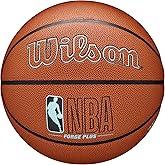 Amazon.com : WILSON NBA Forge Pro Indoor/Outdoor Basketballs - Size 6 ...