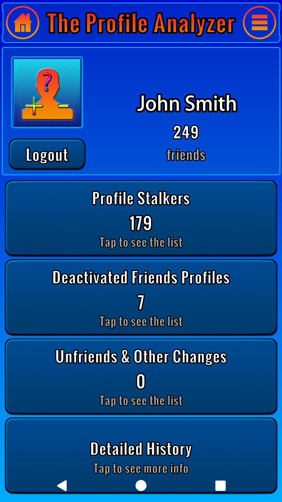 Blue Profile Analyzer:Amazon.com:Appstore for Android