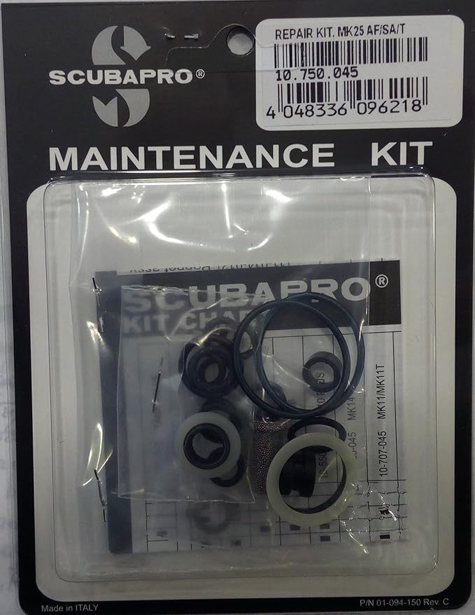 Scubapro KIT DE REPARACIÓN Repair kit, mk20/mk25 – 10.750.045: Amazon ...