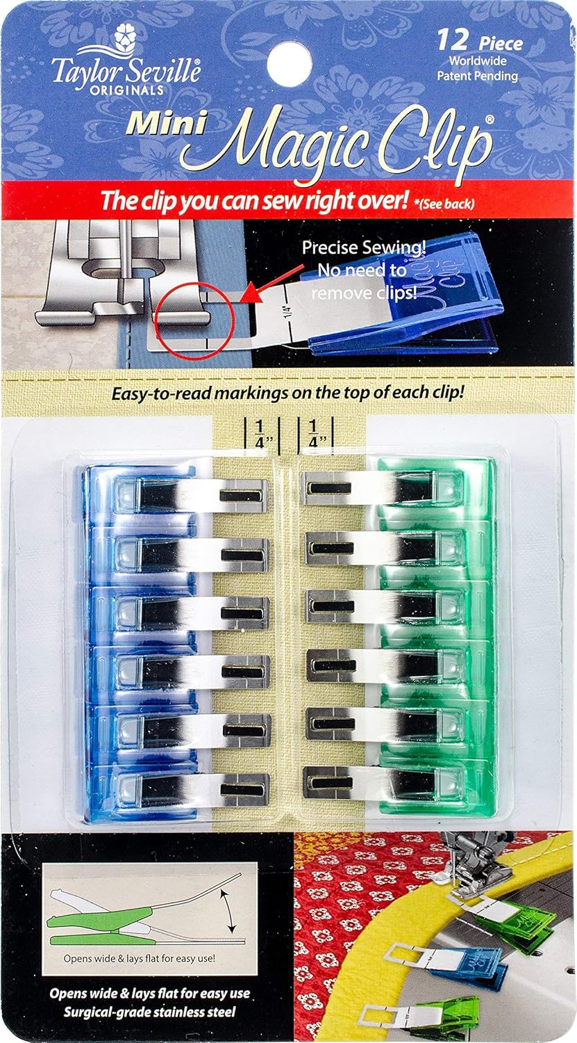 Amazon.com: Taylor Seville Originals Mini Magic Clip Sewing and ...