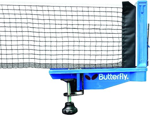 Butterfly Outdoor Table Tennis Net and Post Set - Blue: Amazon.co.uk ...