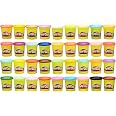 Amazon.com: Play-Doh Modeling Compound 24-Pack Case of Colors, Non ...