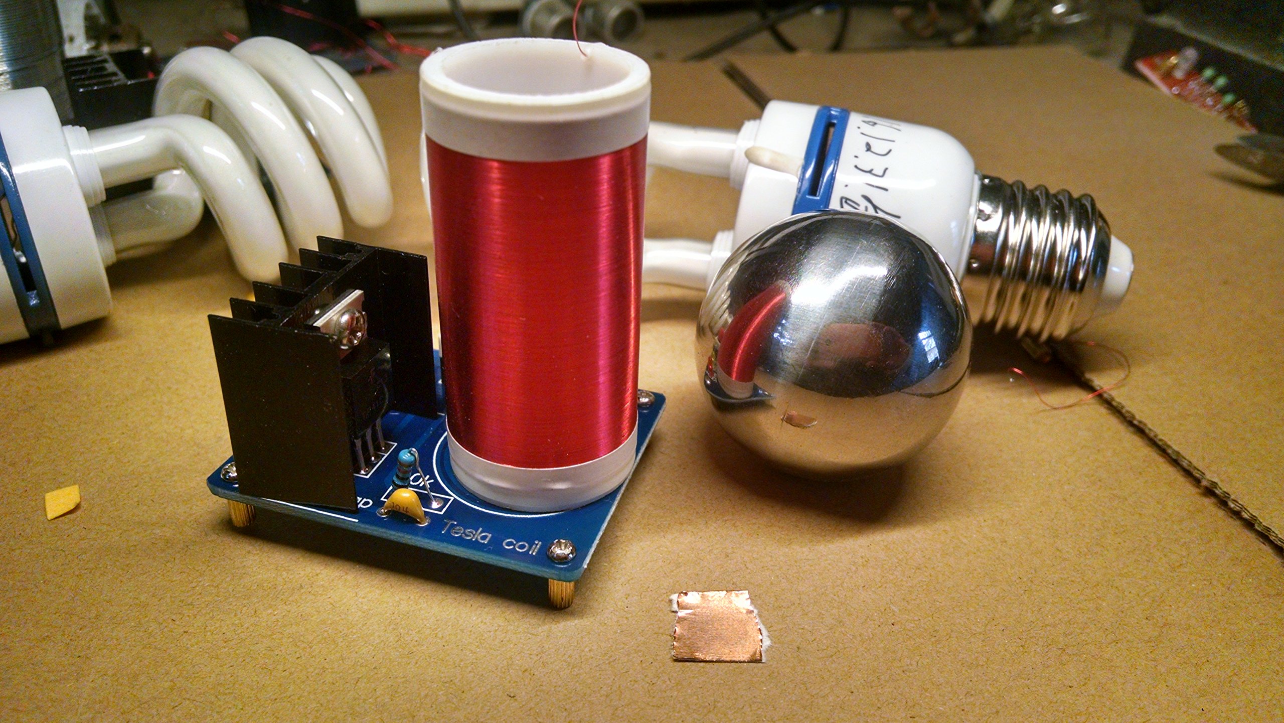 Mua HandsMagic Tiny Tesla Coil DIY kit Welding Kit trên Amazon Mỹ chính ...