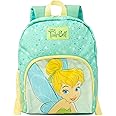 Amazon.com: Disney Tinker Bell Girls Backpack Green Glitter Rucksack ...