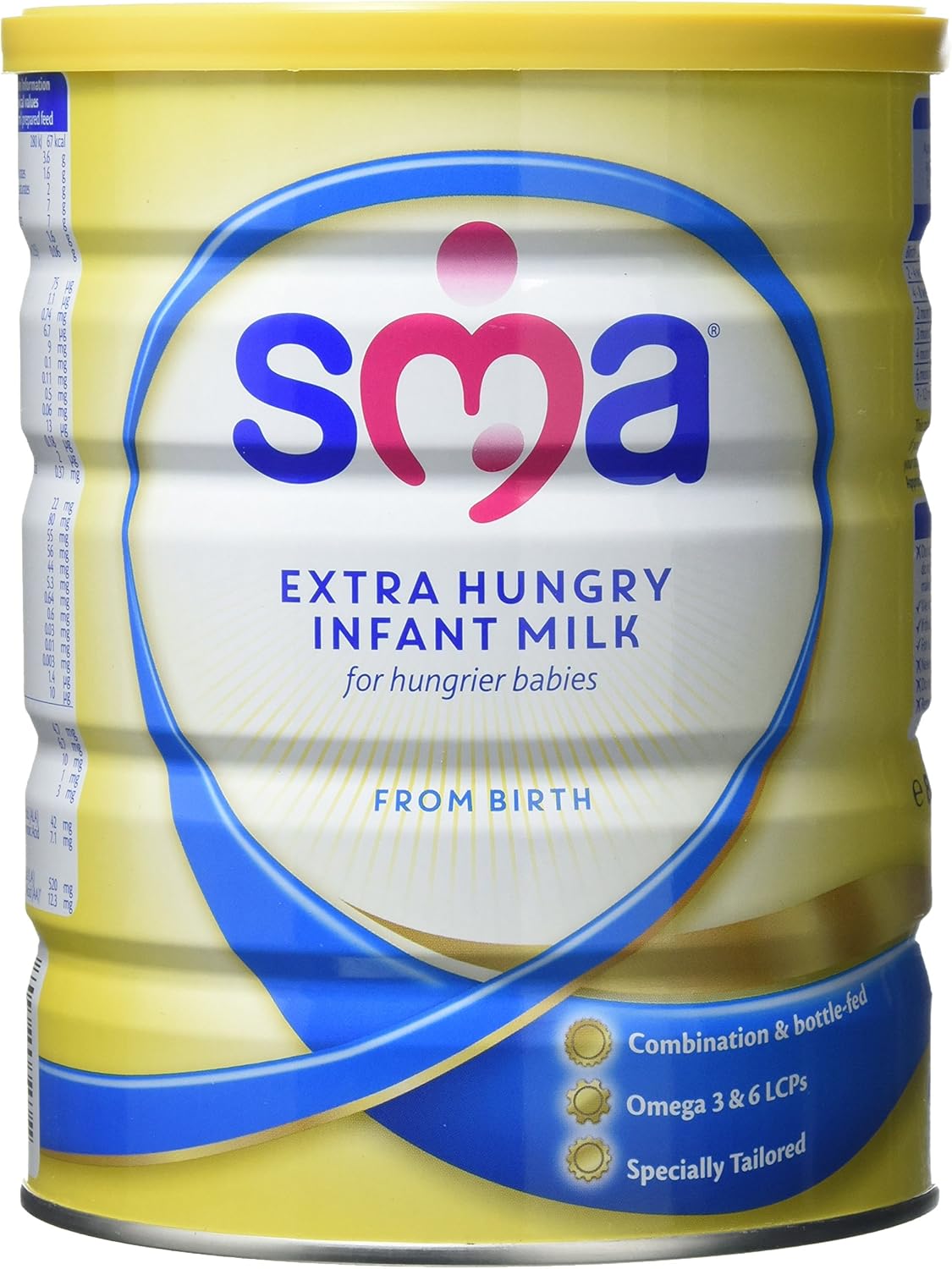 SMA Nutrition Extra Hungry Infant Baby Milk, From Birth, Powder Formula ...