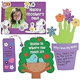 Amazon.com: Mother's Day Hand Keepsake Craft Kit (12 Count)/School ...
