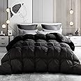 Amazon.com: Alanzimo Pinch Pleat Palatial King 120x98 Goose Down ...