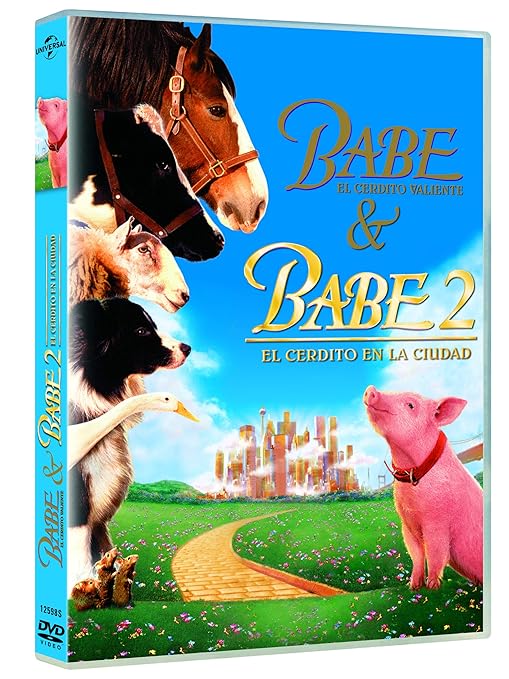 Babe el cerdito valiente 1-2 (DVD): Amazon.es: James Cromwell, Magda ...