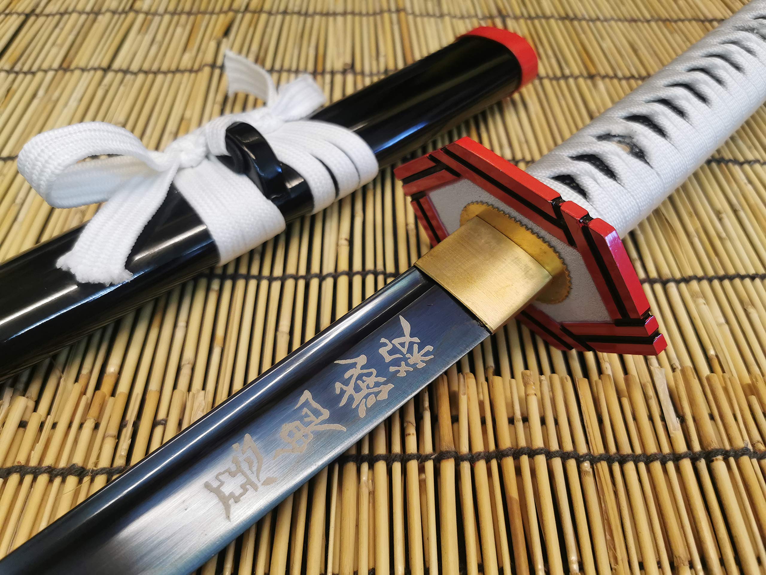 Demon Slayer Xronin Authentic Handmade Water Pillar Nichirin Blue Blade ...