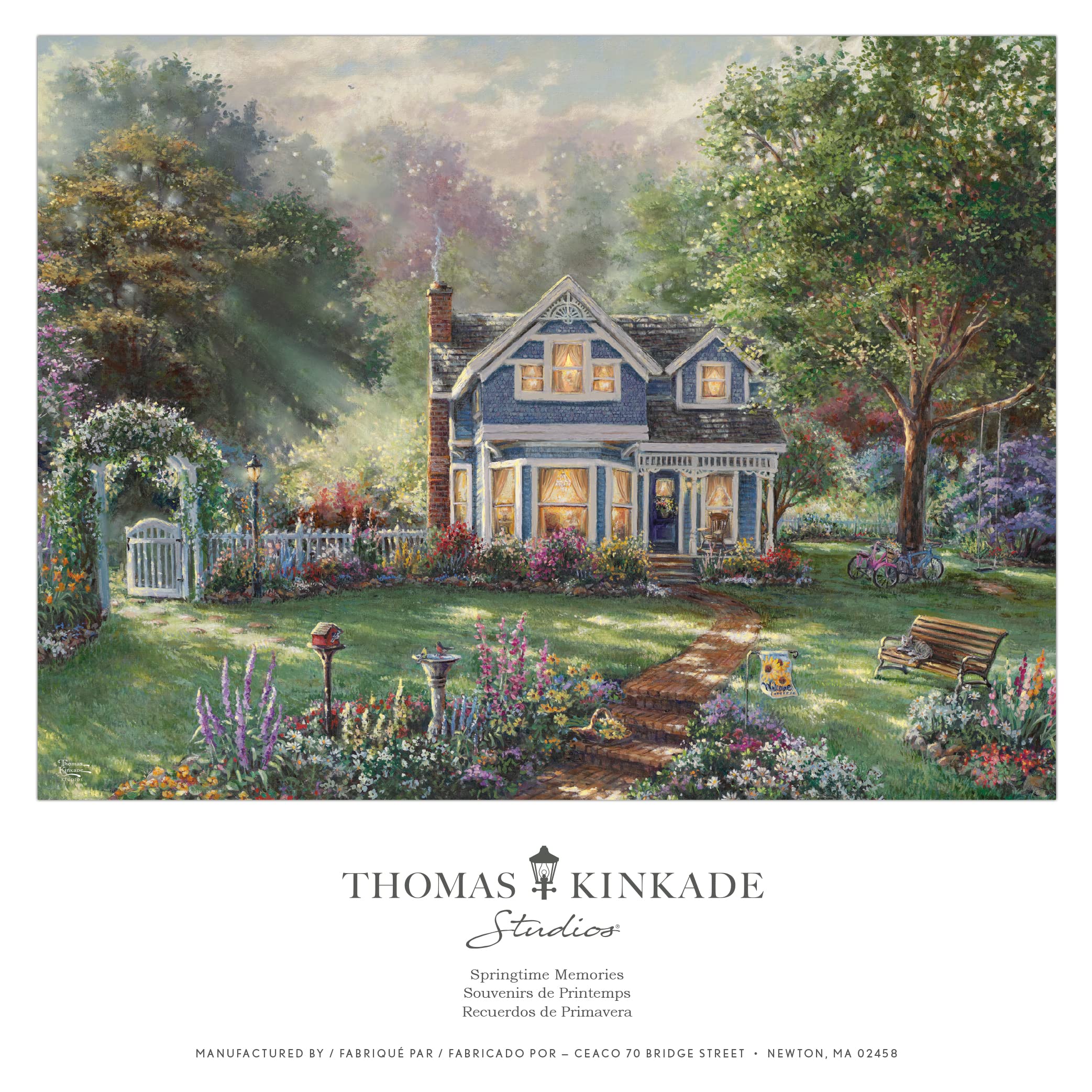 Mua Ceaco - Thomas Kinkade - Inspirations - Springtime Memories - 300 ...