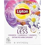 Amazon.com : Lipton Herbal Supplement with Green Tea, Detox, 15 ct ...
