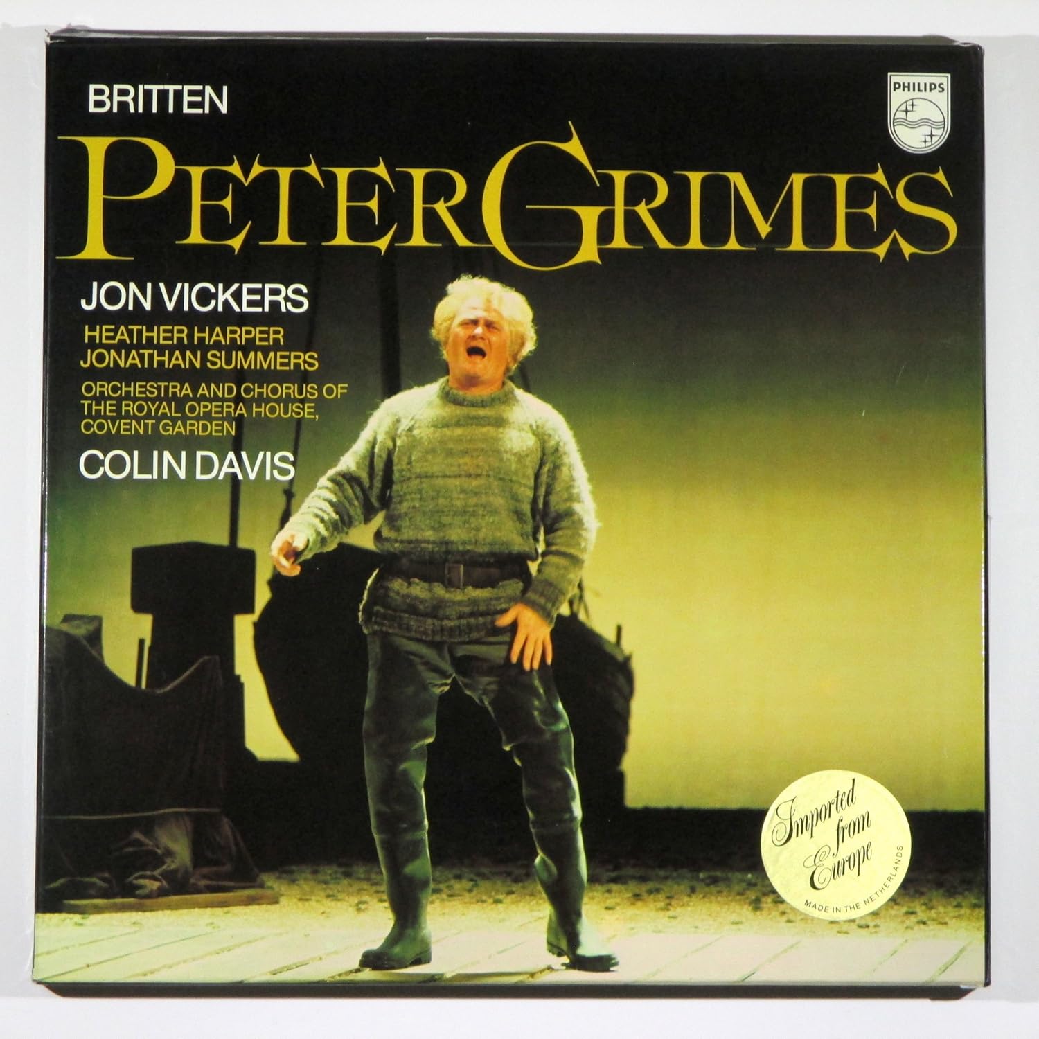 Peter Grimes - Benjamin Britten - Jon Vickers / Orchestra Of The Royal ...