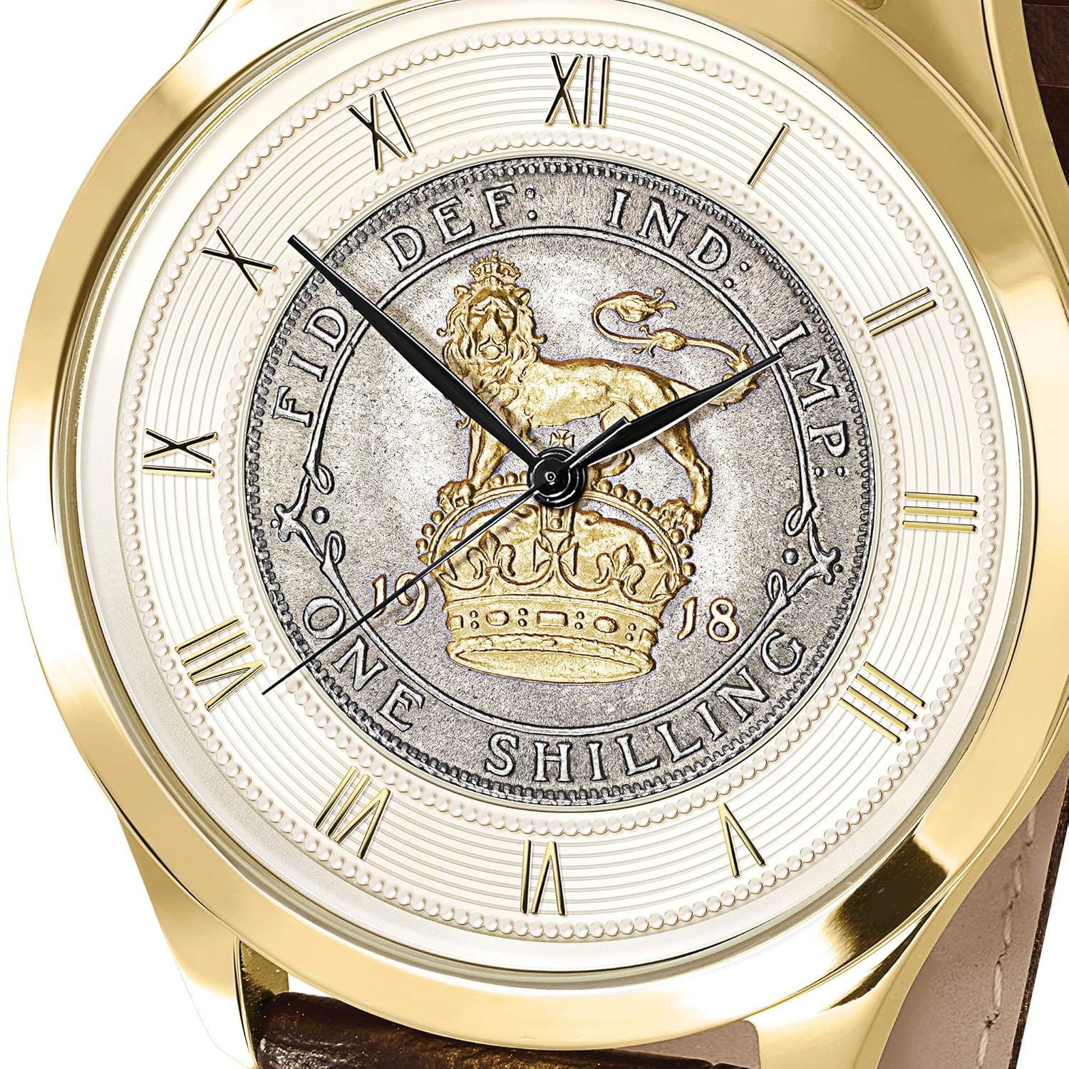 King S Shilling Commemorative Men s Watch Military Inspired King s ...