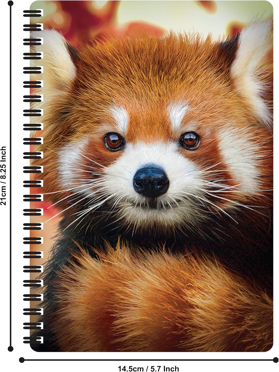 3D LiveLife A5 Notebook – Baby Red Panda from Deluxebase. 80 Page ...
