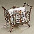 Amazon.com: Touch of Class Stratton Magazine Rack - Metal - Bronze, Gold, Copper, Black ...