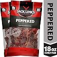 Amazon.com: Jack Link's Beef Jerky, Peppered, 3.25-Ounce Bags (Pack of 4)