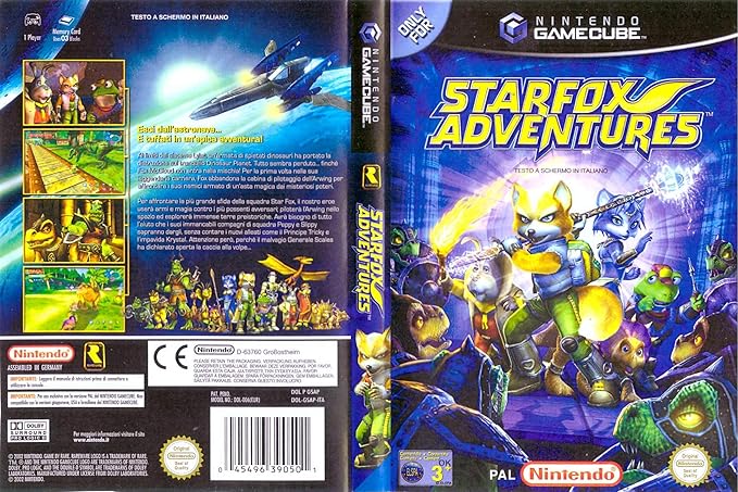 Gamecube - Star Fox Adventures - [PAL ITA - MULTILANGUAGE]: Amazon.co ...