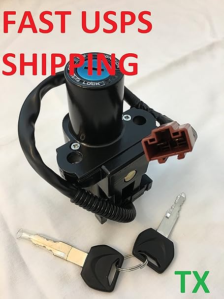 Amazon.com: Ignition Switch Lock Keys For Honda CBR600RR CBR1000RR ...