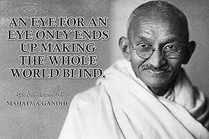 Amazon.com: Mahatma Gandhi Motivational Poster Quote Inspirational ...