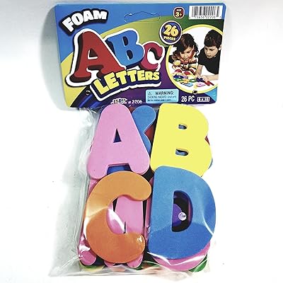 Buy Foam ABC Letters 26 Piece Alphabet Colorful Soft Preschool ...
