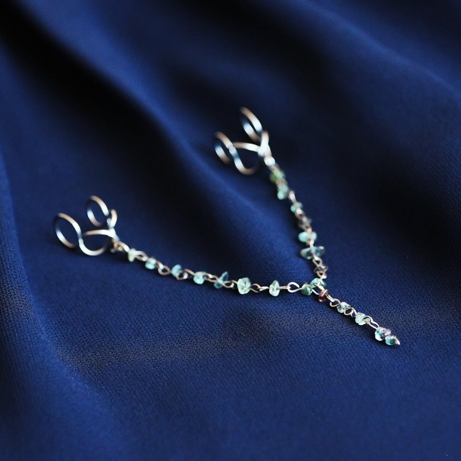 Amazon.com: Genuine Sapphire Chain Labien | Intimate Jewelry | Labia ...