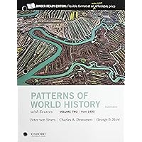 Amazon.com: Patterns of World History, Volume Two: From 1400, with ...