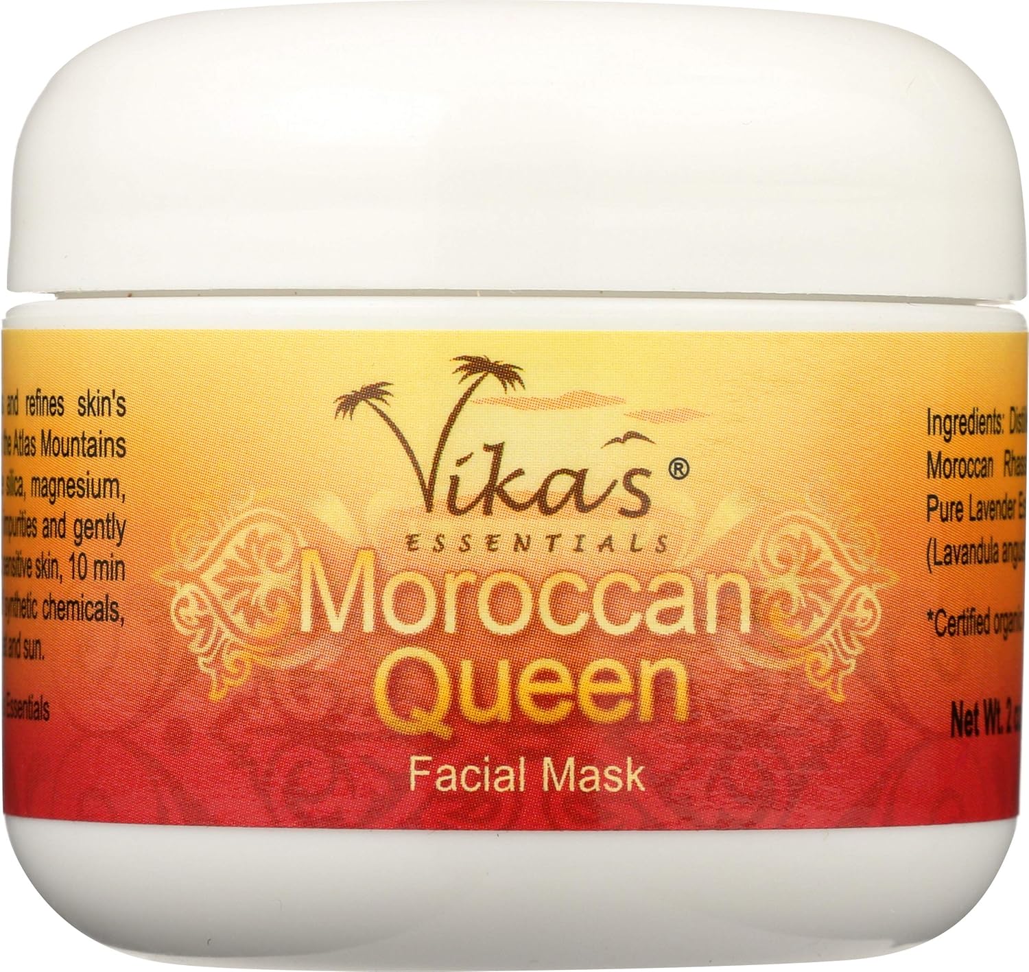 Amazon.com : Organic Clay Mask"Moroccan Queen" : Beauty