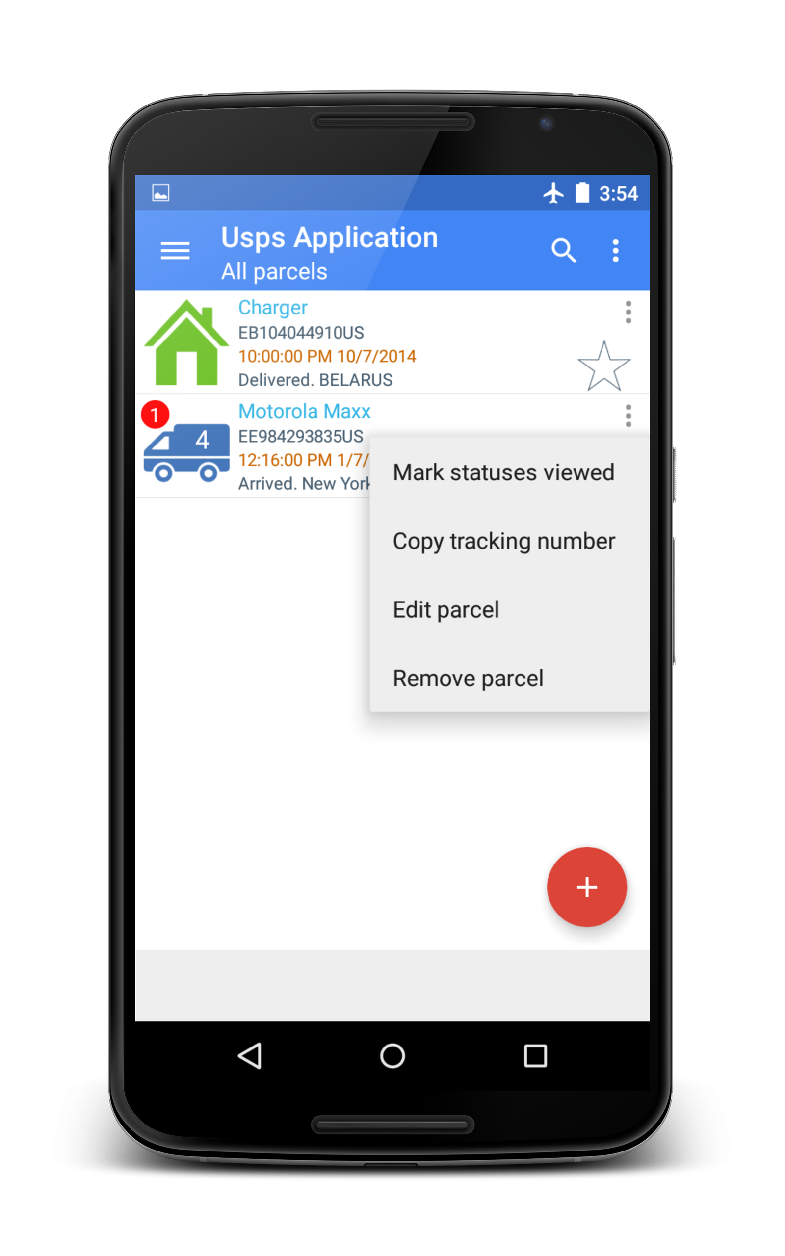 USPS auto tracking system:Amazon.com:Appstore for Android