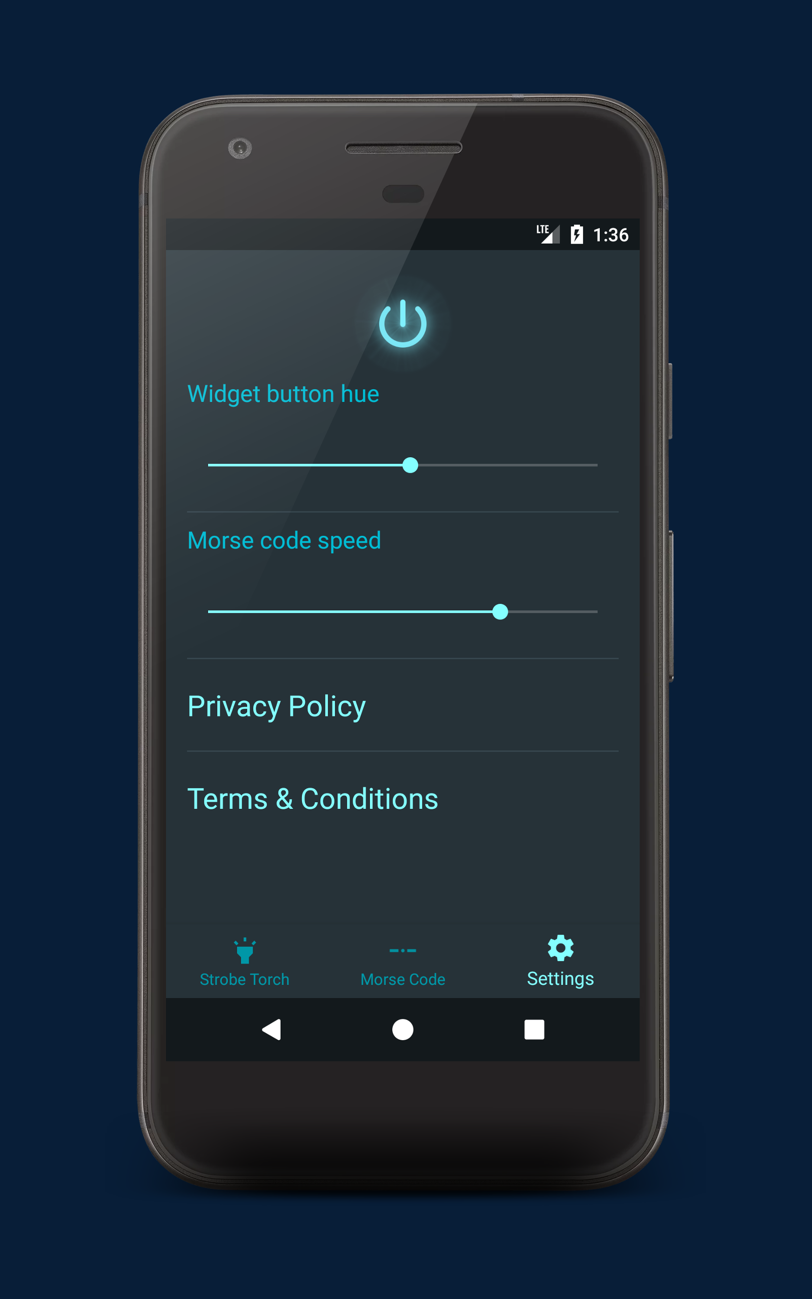Morse Code Flashlight