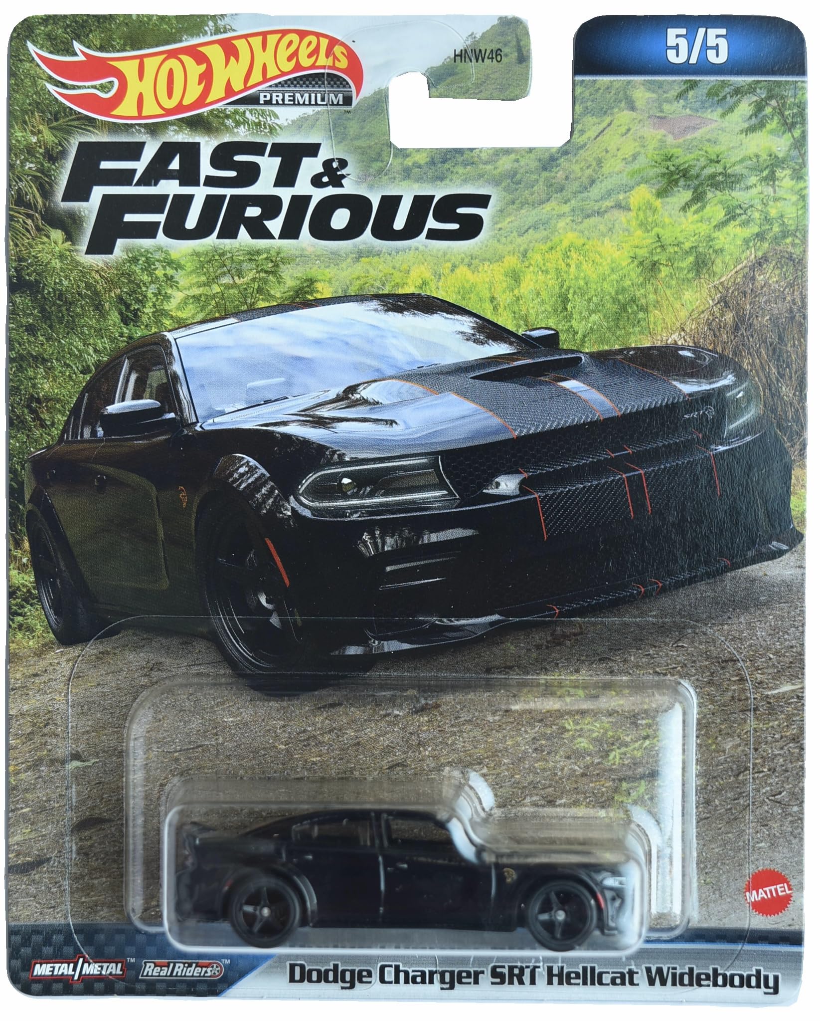 Mua Dodge Charger SRT Hellcat Widebody, Fast & Furious 5/5 [Black] trên ...