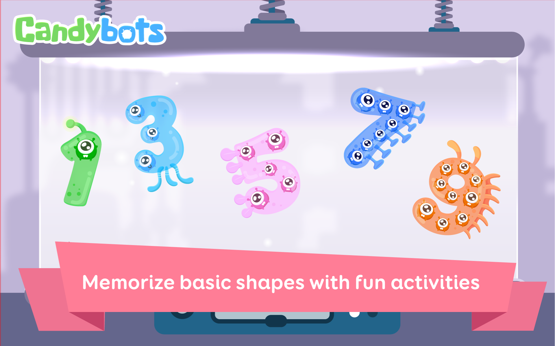 CandyBots Numbers 123 Counting ⭐ Learn 1 to 100:Amazon.co.uk:Appstore ...