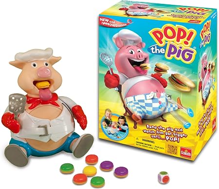 Pop the Pig Game — New and Improved — Belly-Busting Fun as You Feed Him ...