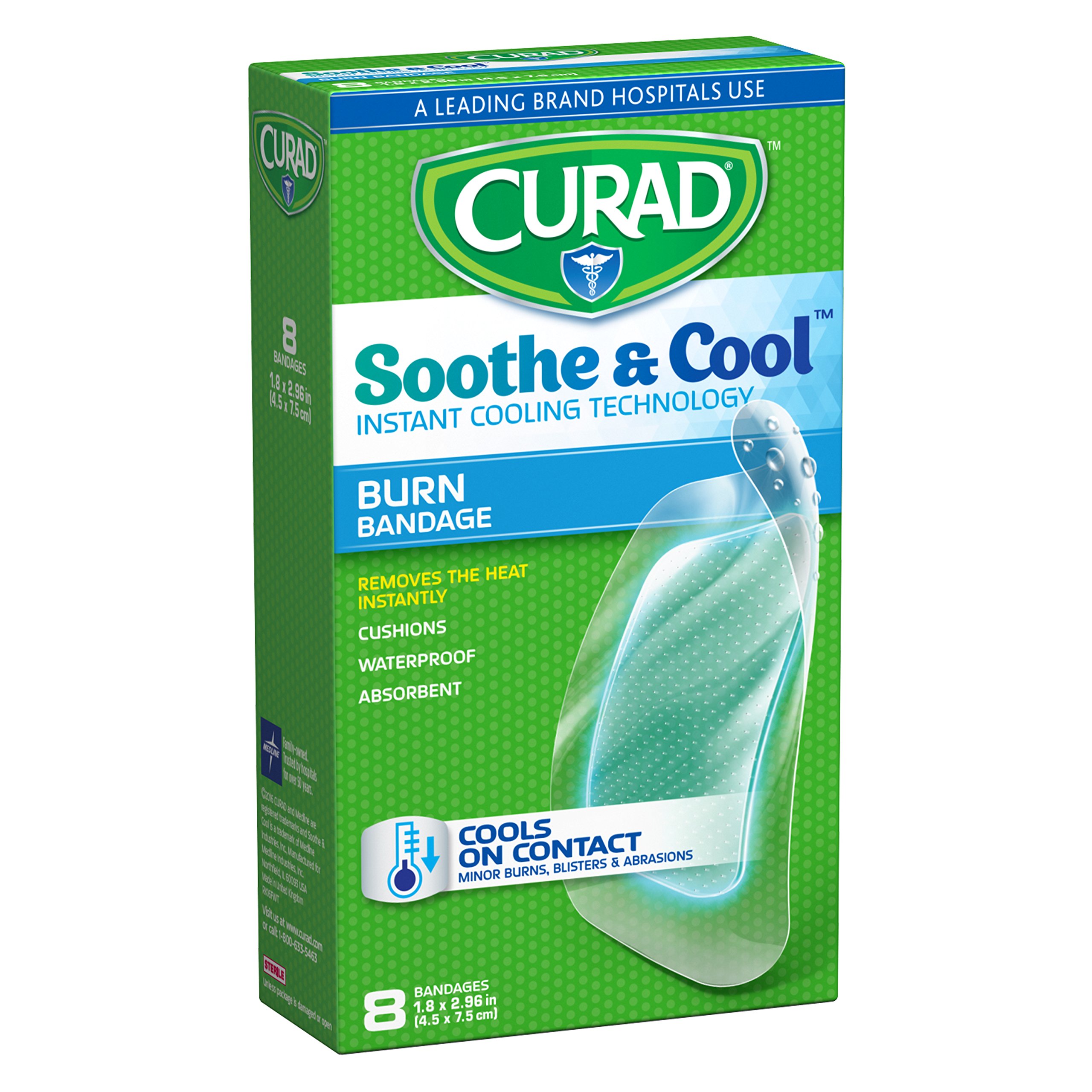 Amazon.com: 2nd Skin Moist Burn Pads 3 Inches X 4 Inches 3 Each: Health ...