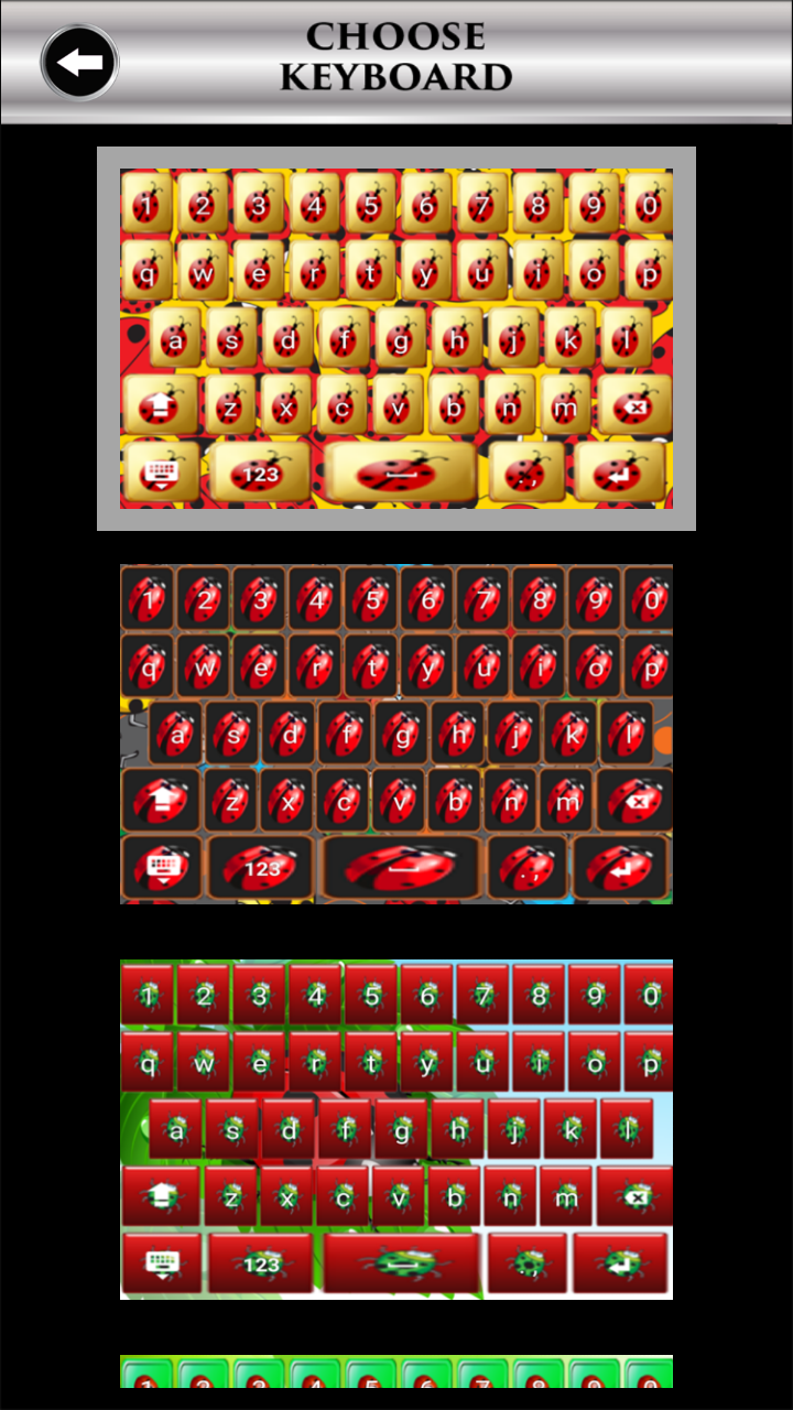 Ladybug Keyboards:Amazon.com:Appstore for Android