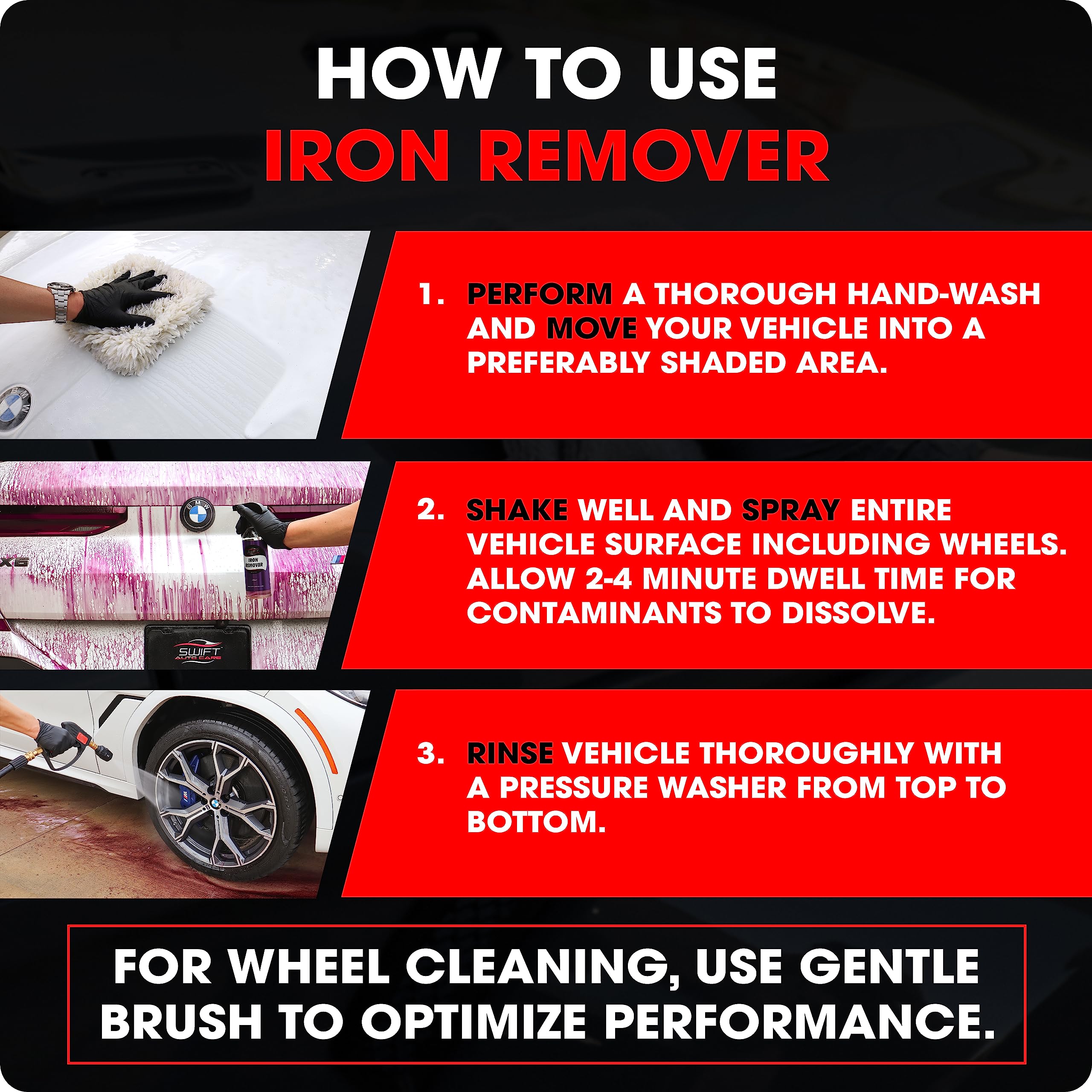 Mua Swift Iron Remover & Wheel Cleaner (16 Oz) – Remove Brake Dust ...